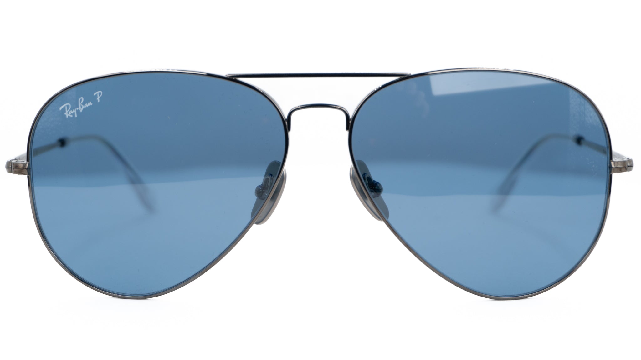 Lentes de sol Ray Ban RB 8089 Aviator Titanium 165/S2 62 14 140 2P ...